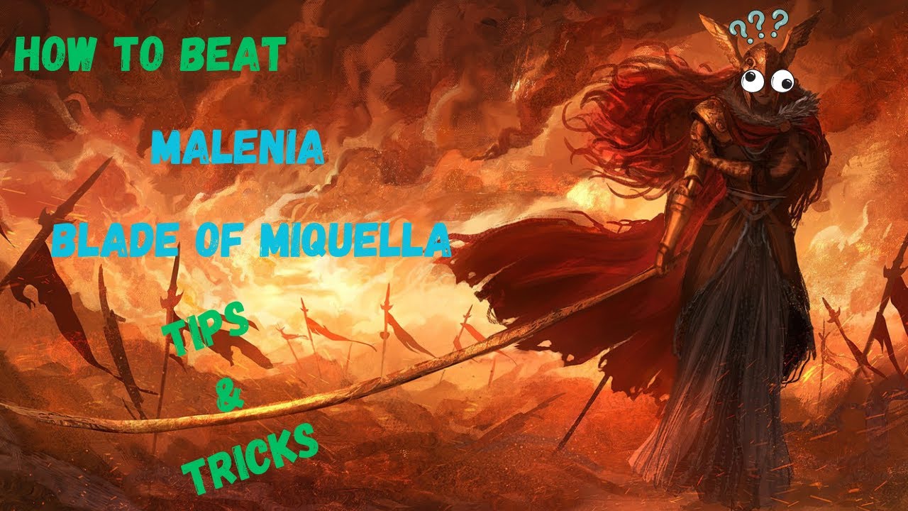 ELDEN RING | HOW to BEAT Malenia, Blade of Miquella | Boss Fight ...
