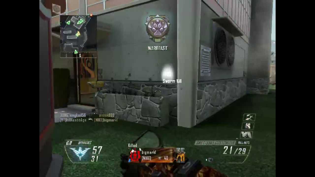 BO2- Nuketown vsat dogs swam . swat 556 - YouTube