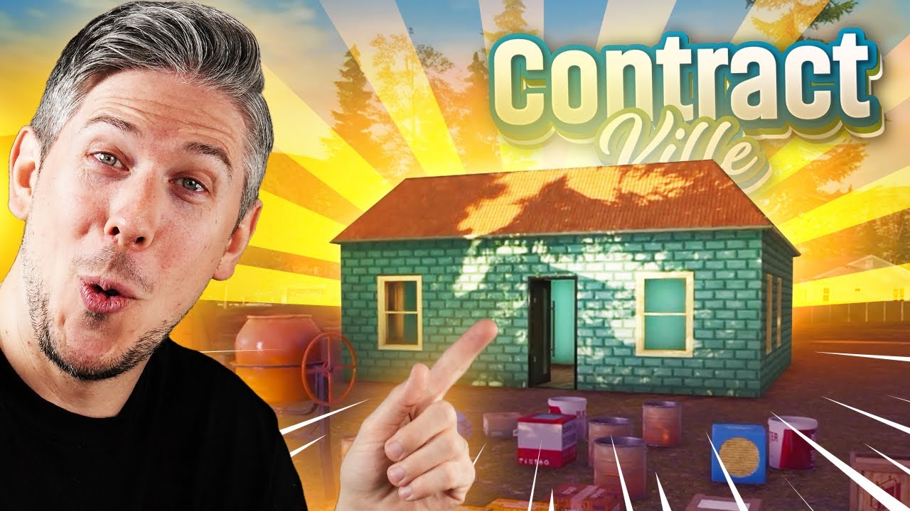 We built a house overnight in ContractVille - YouTube