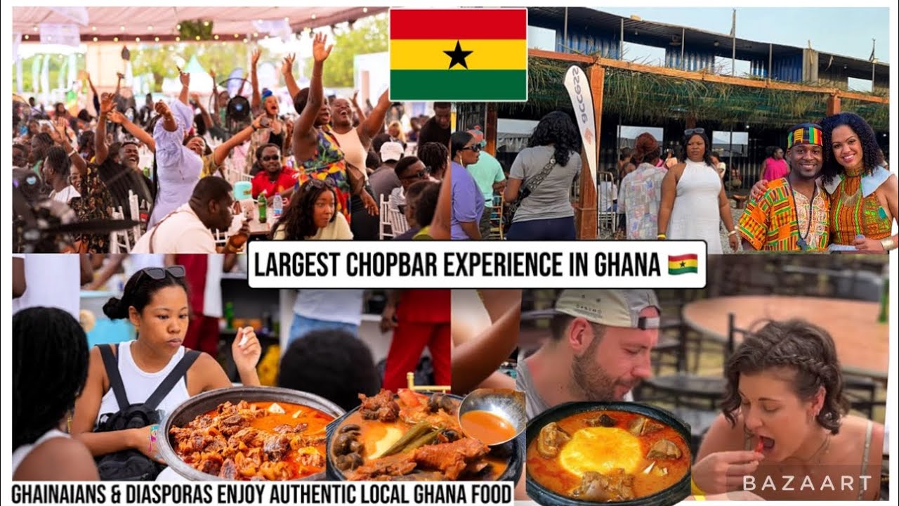 Escape to Ghana 2024: The Ultimate Chop Bar Experience | Ghanaians and ...