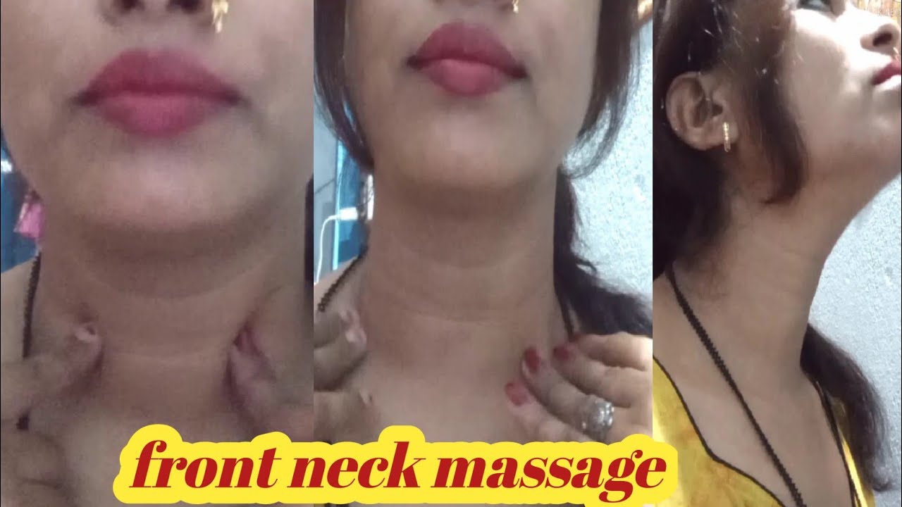 Front Neck Massagerequested Videochallenge Videorinis Simple Lifestyle Youtube