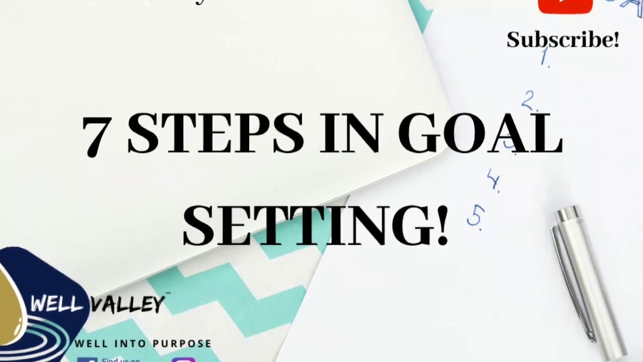 7 STEPS IN GOAL SETTING - YouTube
