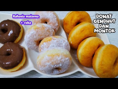 DONAT MAIZENA + CUKA‼️ Hasilnya GENDUT, MONTOK & LEMBUT Banget 😍 |