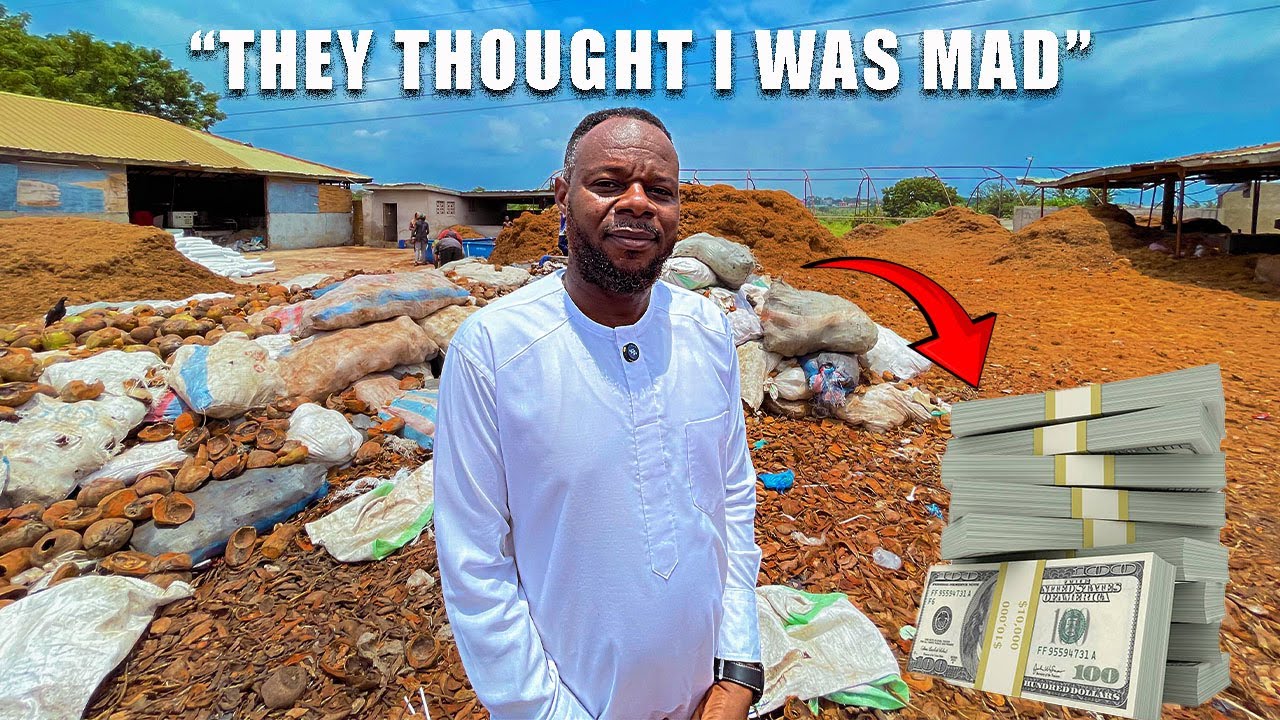 How this young African turns waste into Organic Manure. - YouTube