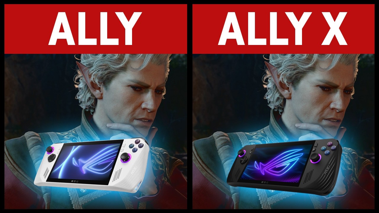 ASUS ROG Ally vs. Ally X - YouTube