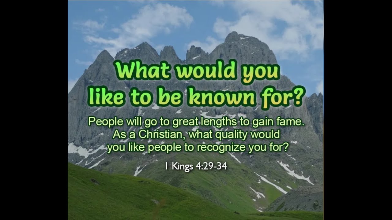 Daily Devotional ☦️ Day 361 What will you be known for ? - YouTube