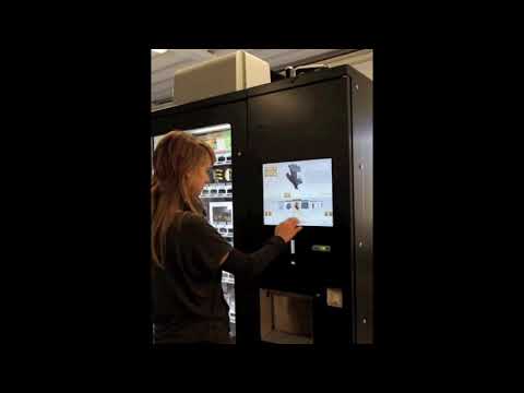 Robotic multi vending machine - YouTube