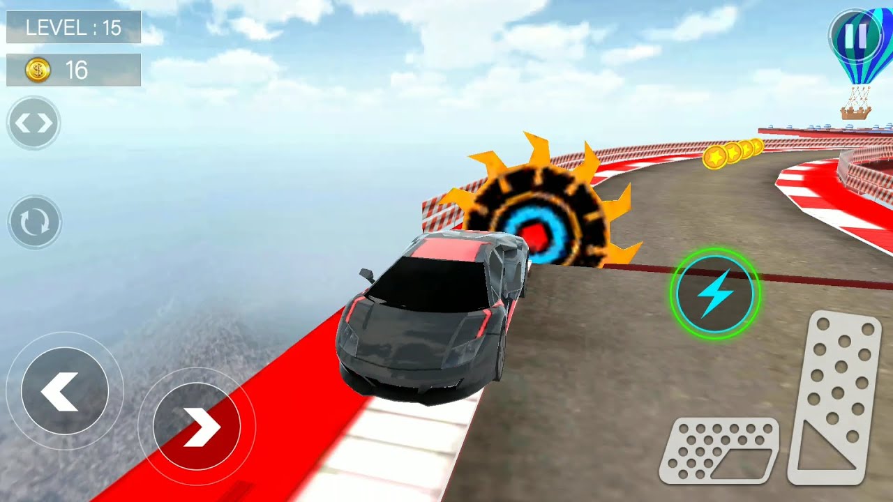 Crazy Car Stunt Gameplay Career Mode Level 15 | गाड़ी वाली गेम - YouTube