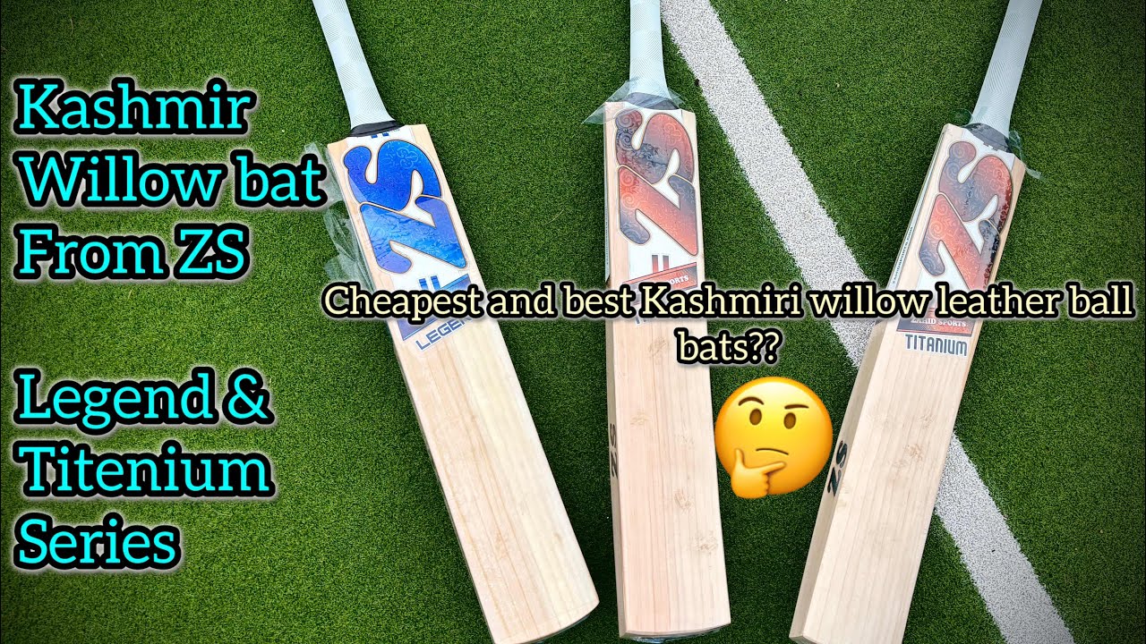 Zs Cricket bat from Kashmir | Best Kashmir willow cricket bat for ...