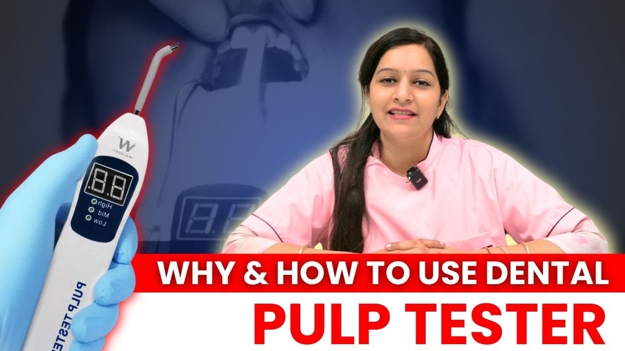Pulp vitality test ? Waldent pulp tester - YouTube