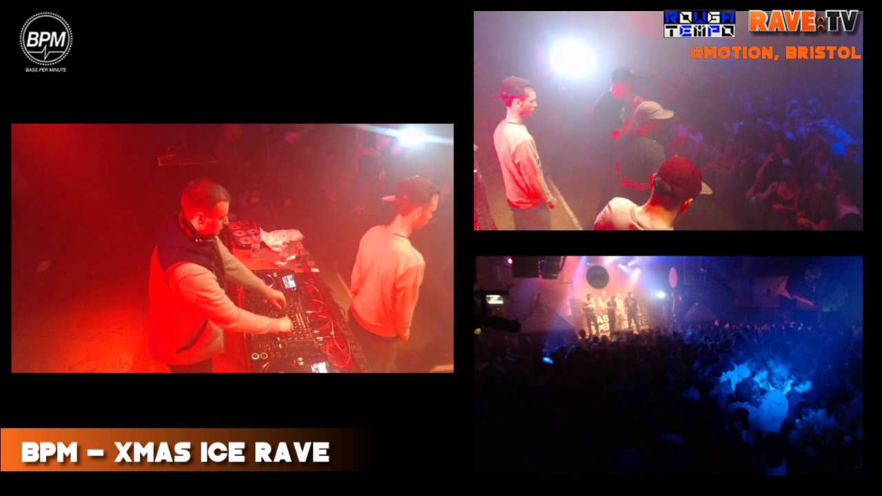 BPM XMAS ICE RAVE (Pt 1) - RAVE:TV @Motion - Bristol - December 2013 ...