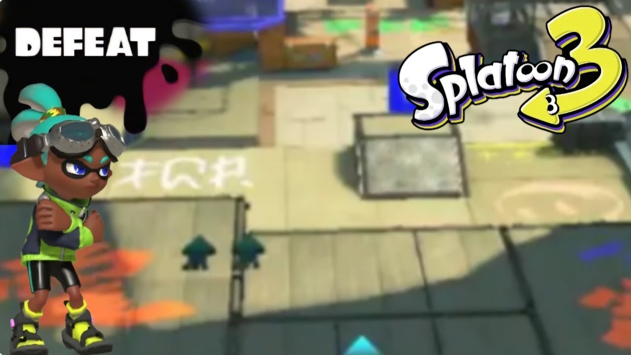 Splatoon 3: We're Losing Ground Here - YouTube