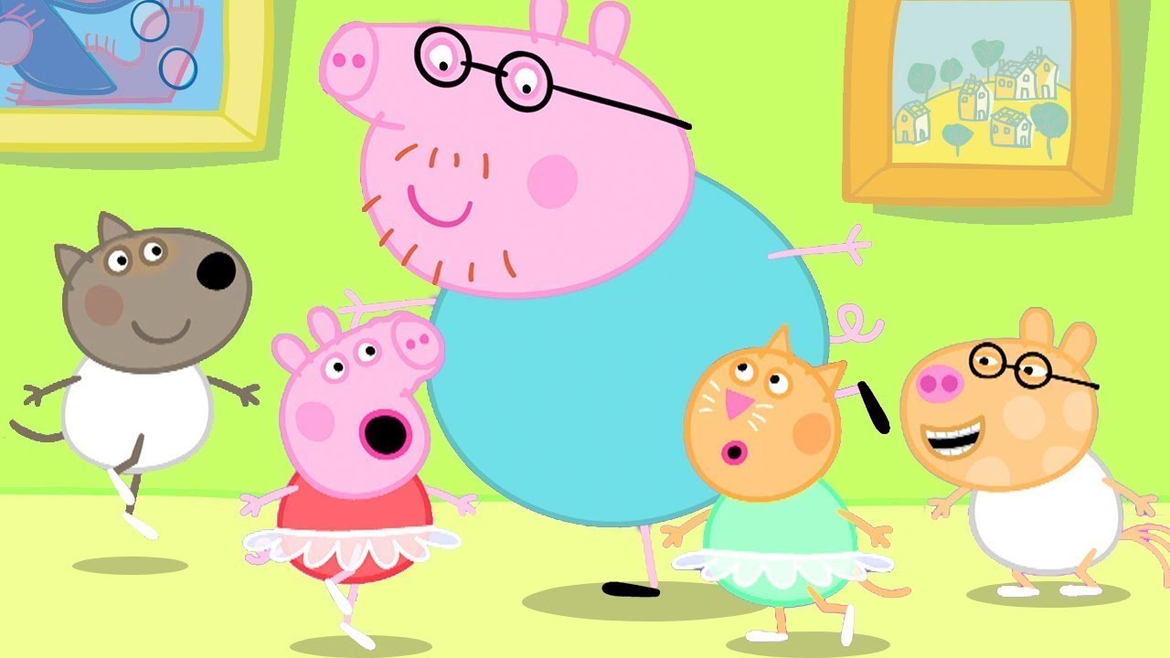 Papa Wutz kommt zum Ballett | Cartoons für Kinder | Peppa Wutz Neue ...