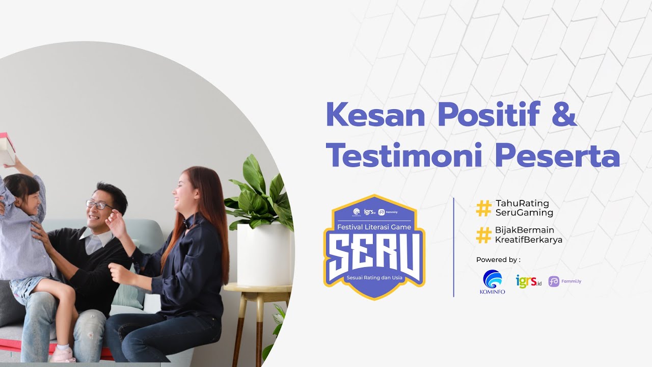 Kesan Positif Dari Para Inspiring Parents - Festival Literasi Game Seru ...