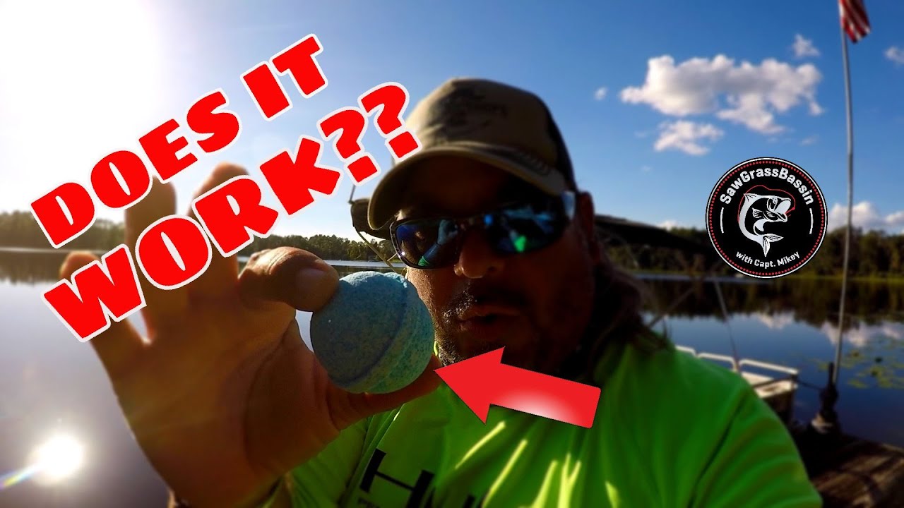 Fishing With BATH BOMBS??!! The Future of BASS Fishing?? - YouTube