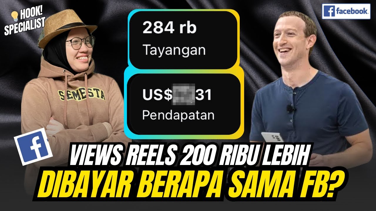 Facebook berani bayar Segini untuk Reels FYP 200 ribuan durasi di bawah 1 menit - YouTube