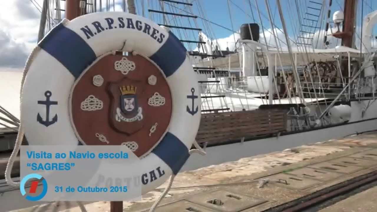 Visitas ao Navio-escola Sagres - YouTube
