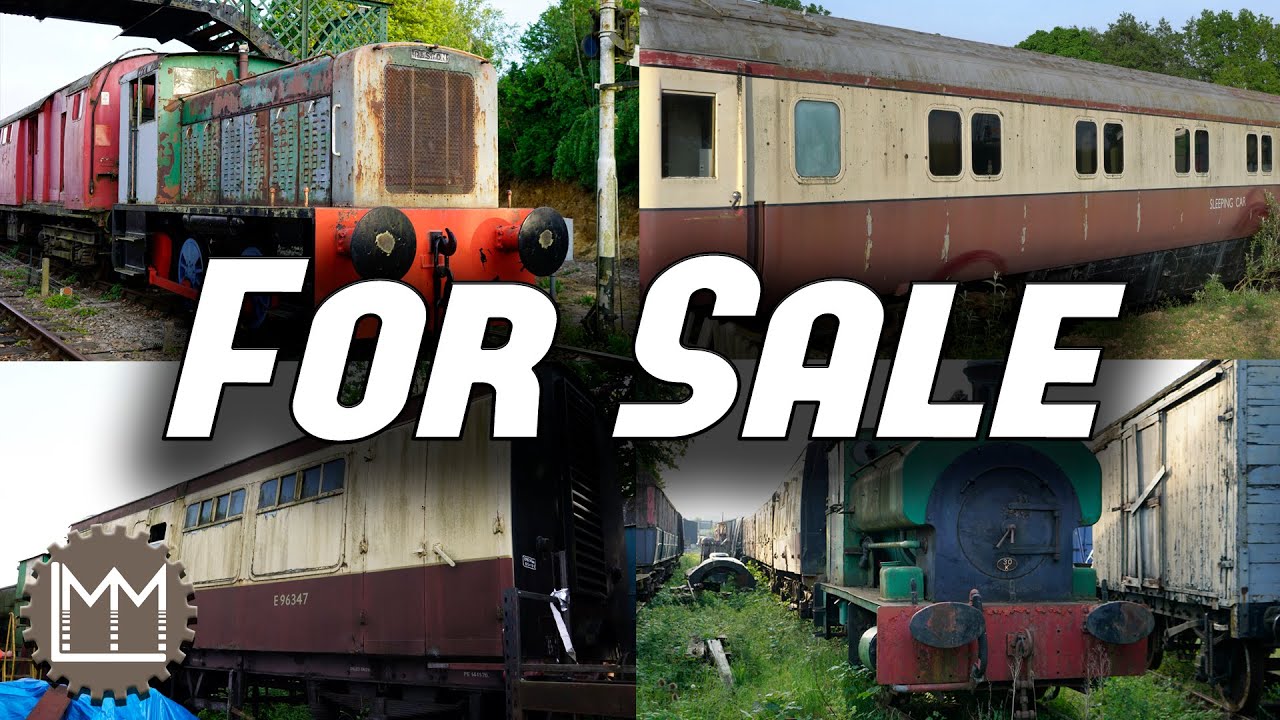Full Sized Rolling Stock for Sale at the Colne Valley Railway! - YouTube
