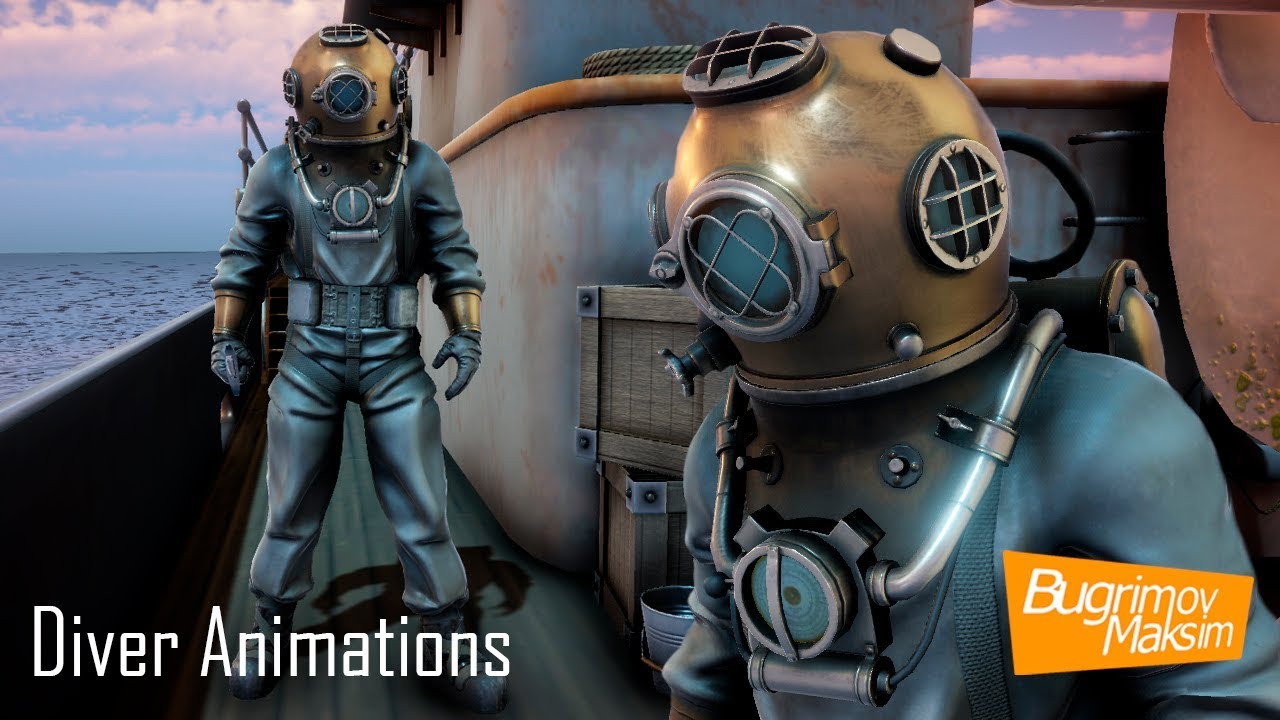 Diver Animations - YouTube