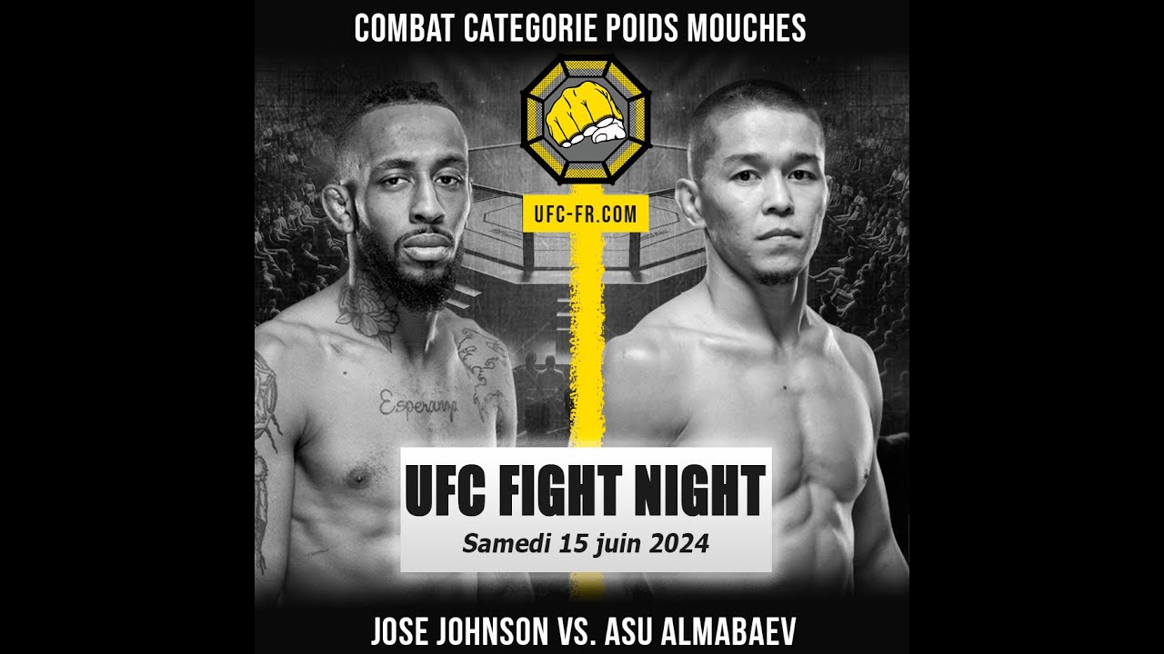 UFC Fight Night: Jose Johnson vs. Asu Almabaev - YouTube