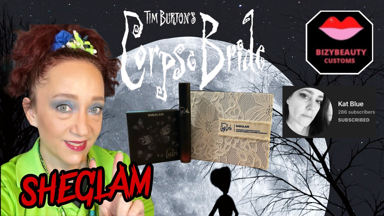 GRWM WEDNESDAY COLLAB WITH @KatBlue SHEGLAM CORPSE BRIDE FROM ...