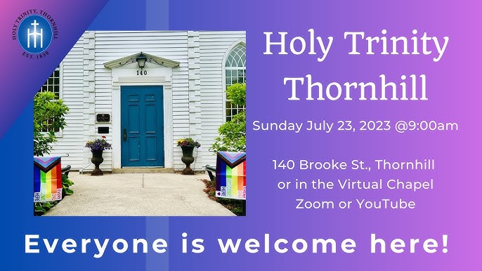 Holy Trinity Youtube