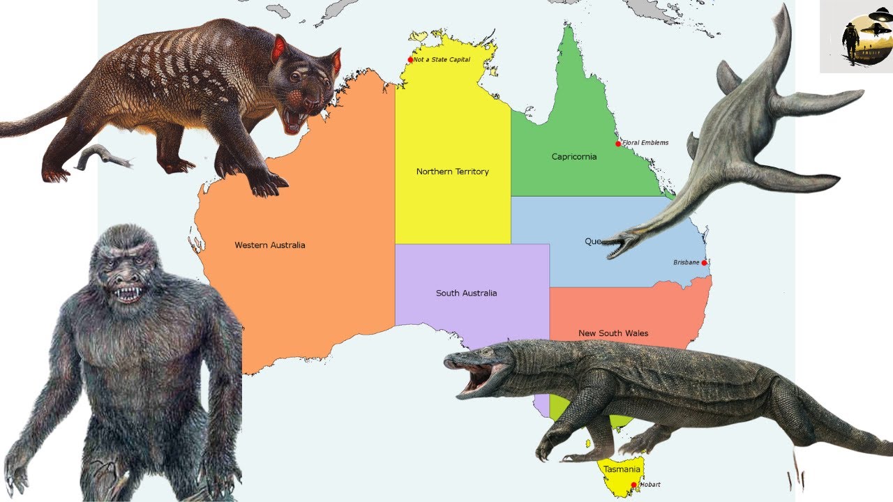 Australian Cryptids of the Outback: From Bunyips to Thylacines - YouTube