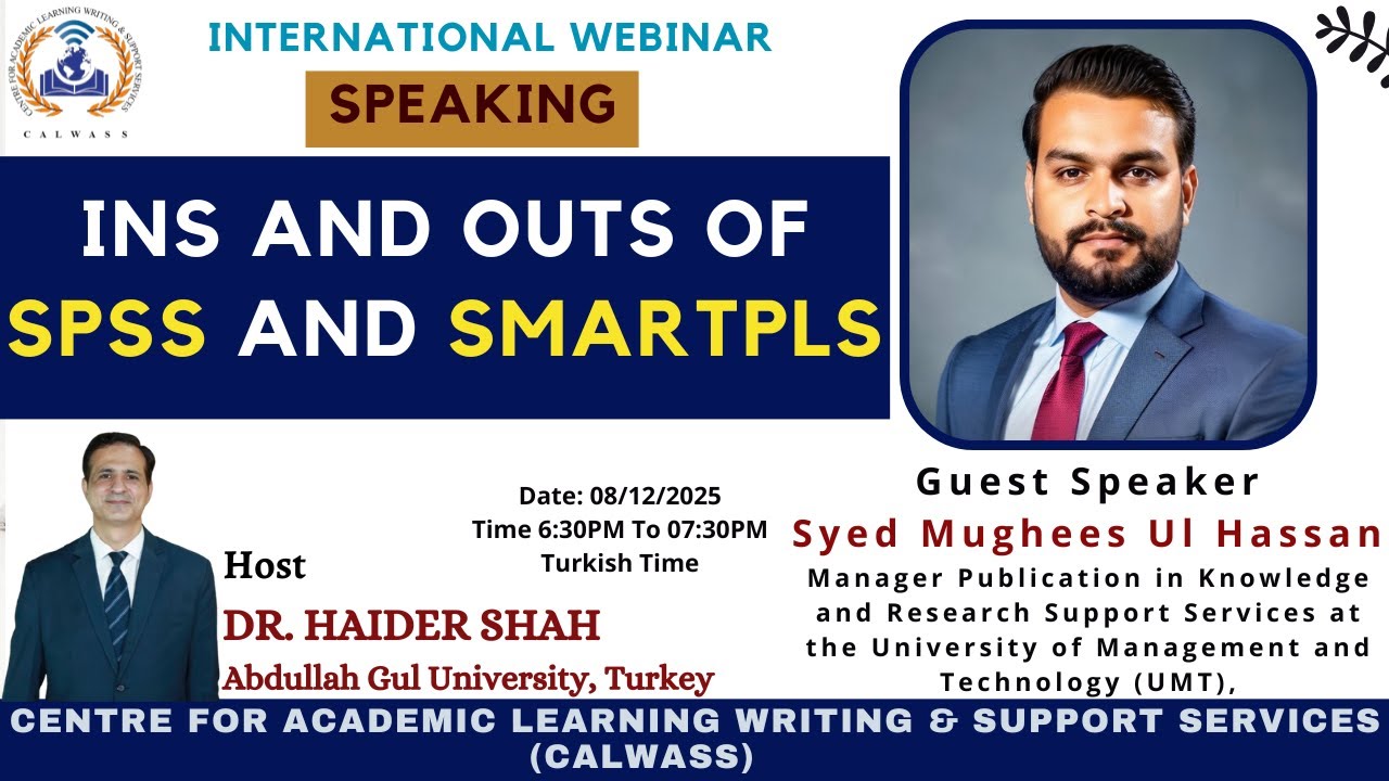 ins and Outs of SPSS and SmartPLS - YouTube