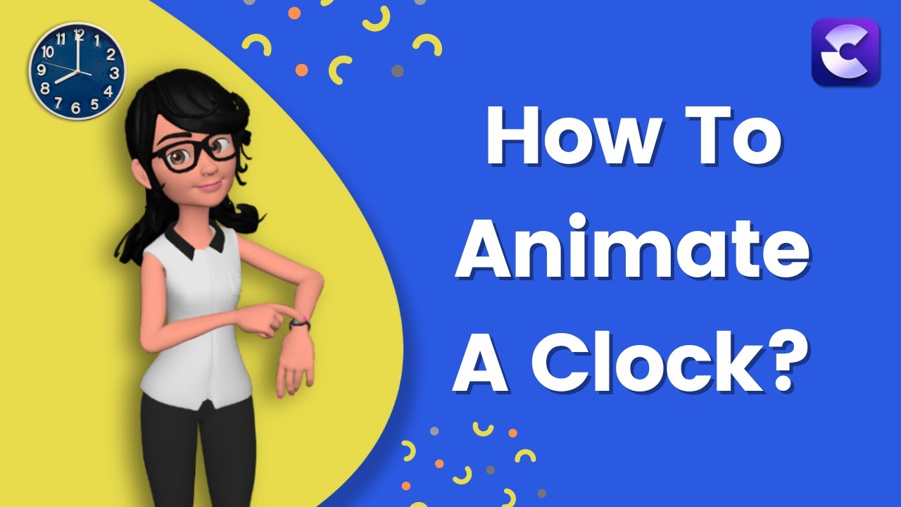 How To Animate A Clock in CreateStudio 3? - YouTube