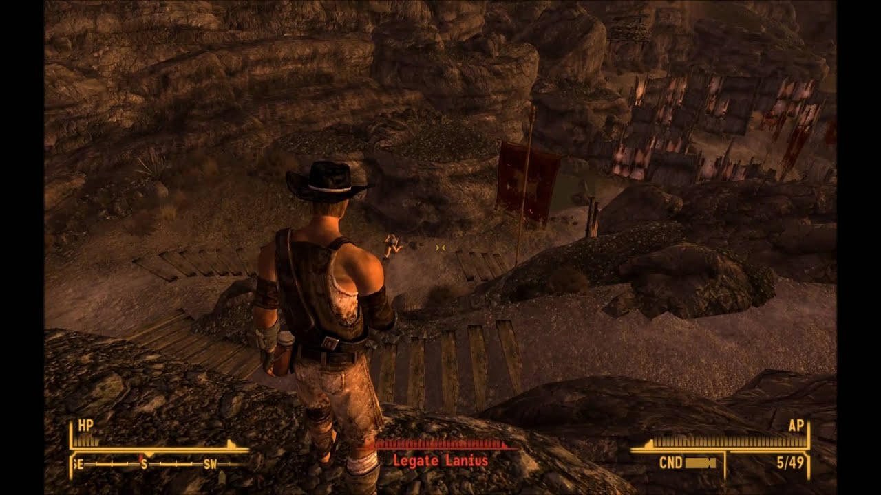 Fallout New Vegas: The Incredible High-Flyin' Legate Lanius - YouTube
