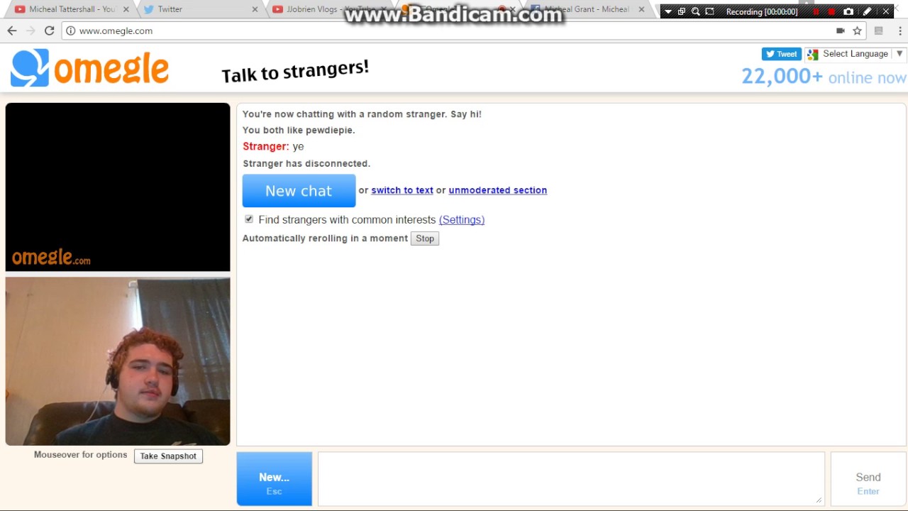 TALKING WITH STRANGERS??? |OMEGLE| - YouTube