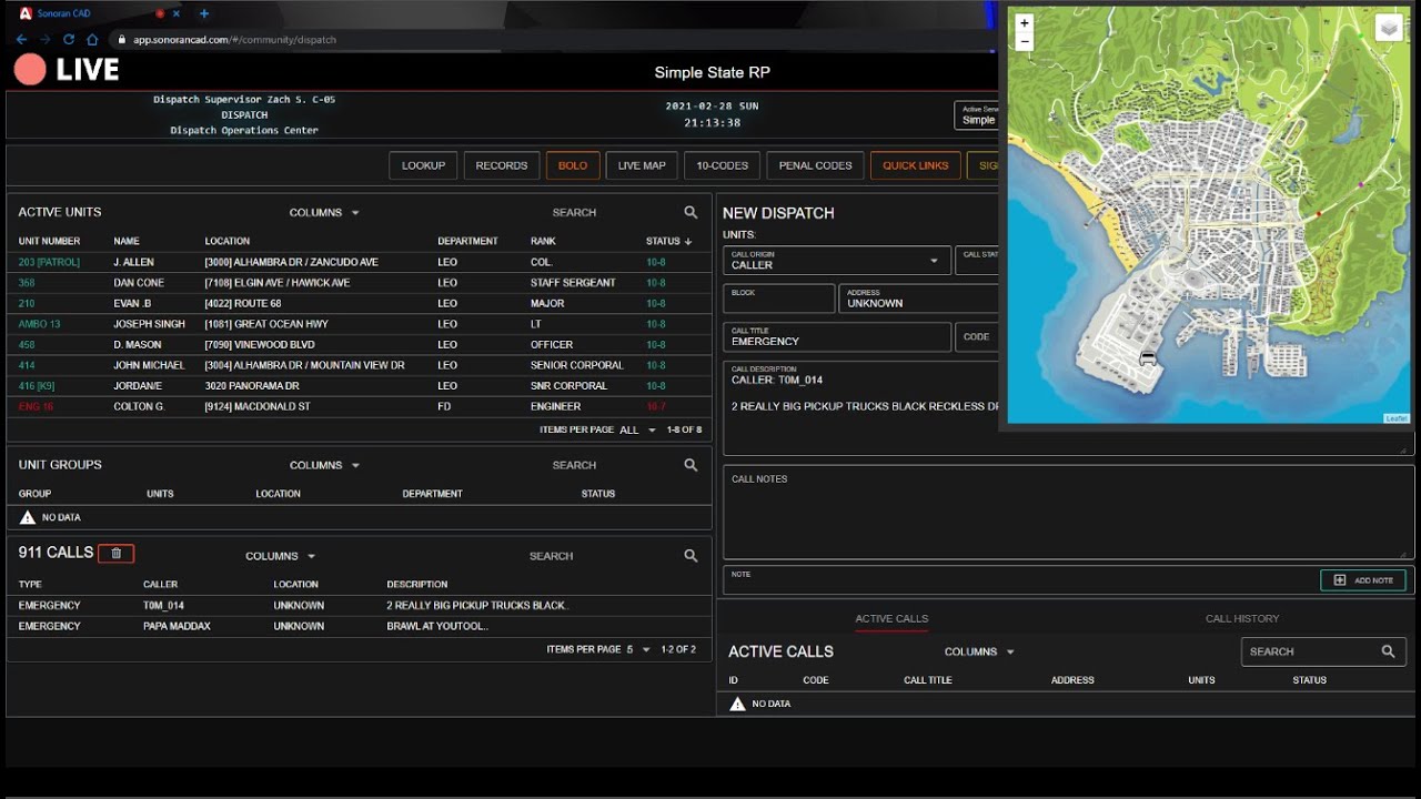[LIVE] Police Dispatching. Talking 911 Call! - YouTube