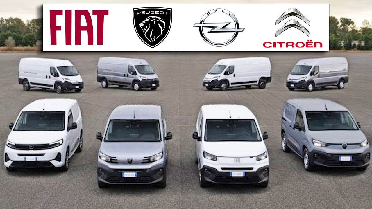 Fiat, Citroen, Opel, Peugeot, Vauxhall - Electric compact vans full ...