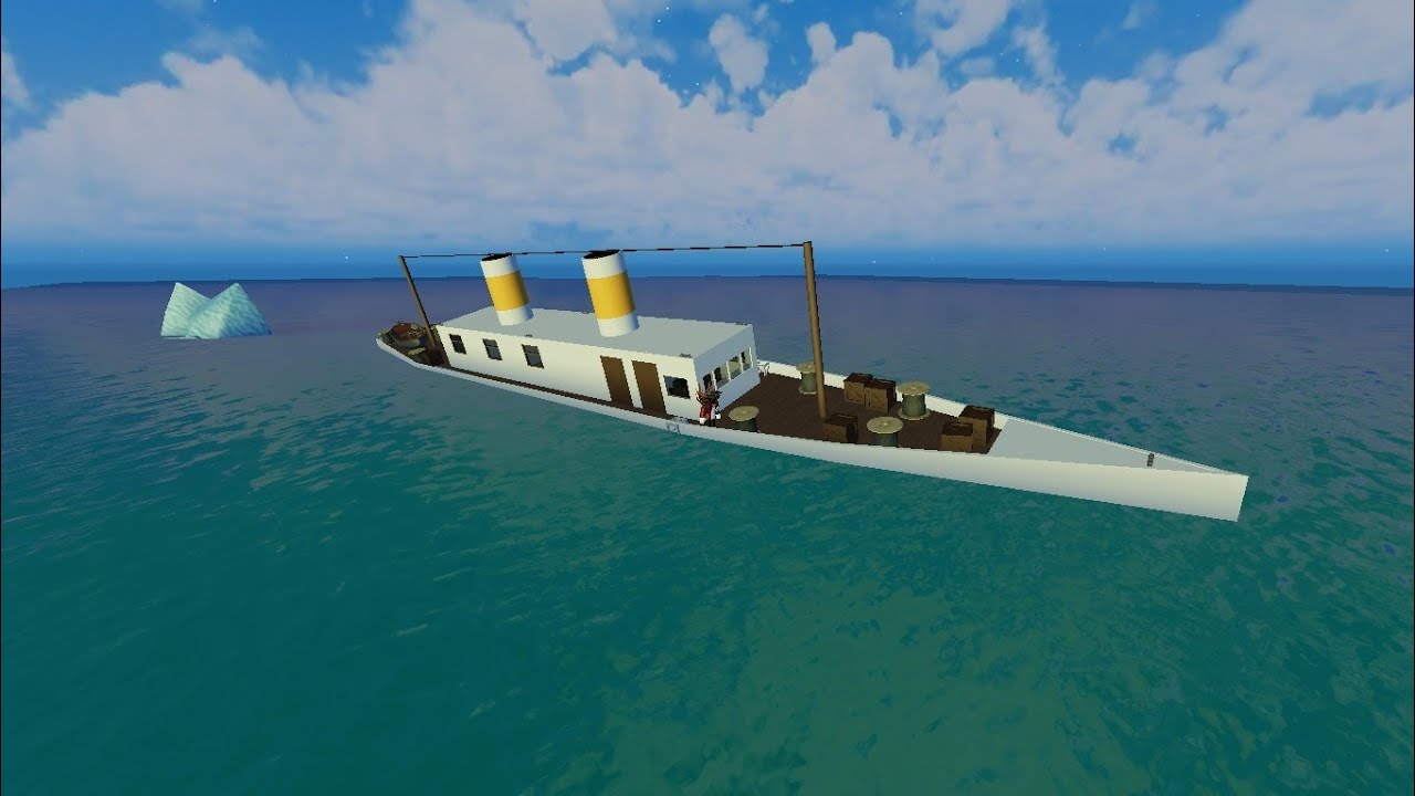 Playing the most relistic sinking ship game - YouTube