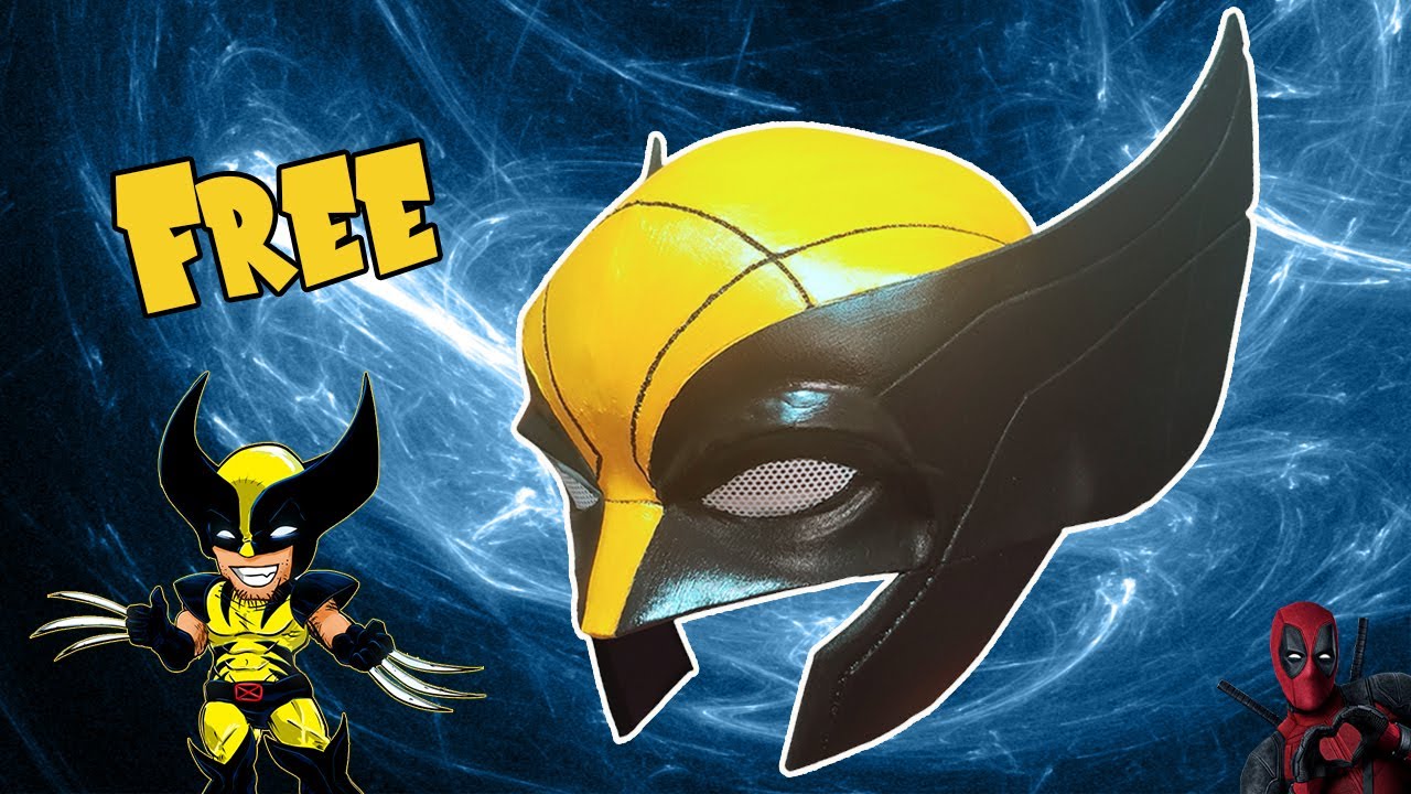 Cosplay Tutorial: Wolverine Mask (X-men) - DIY - YouTube