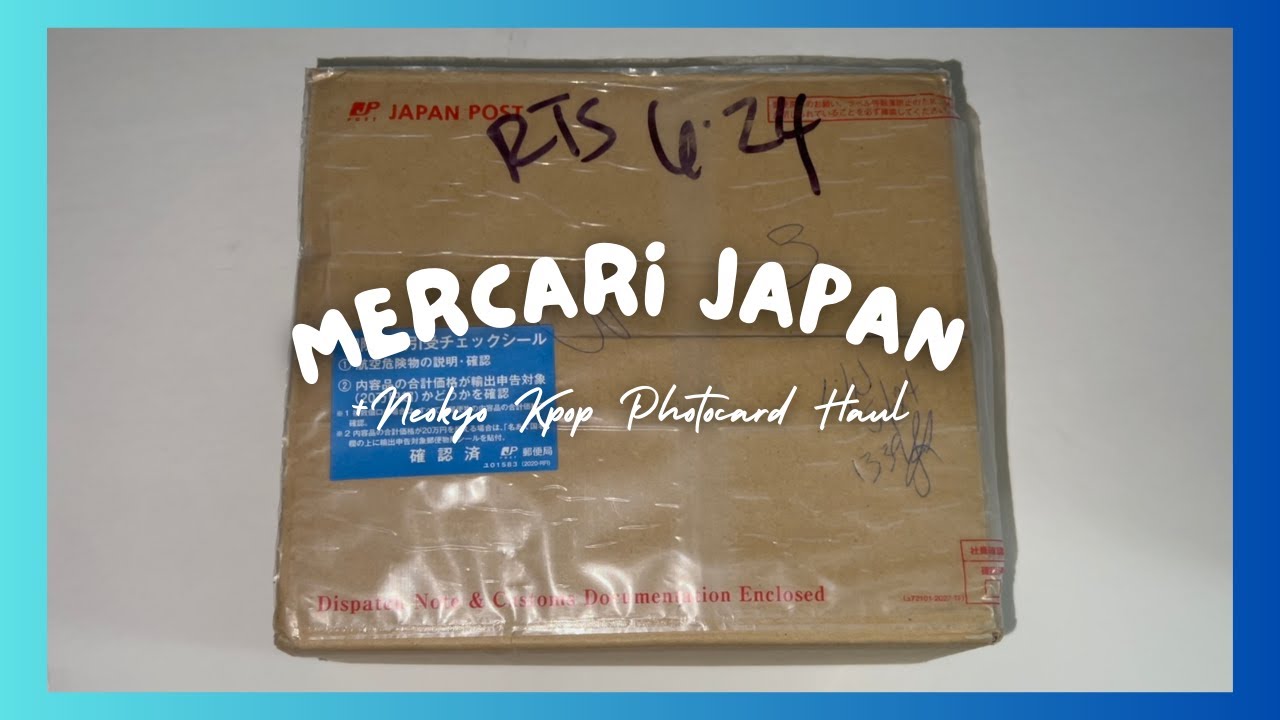 Mercari Japan/Neokyo Kpop Photocard & Album Haul - YouTube