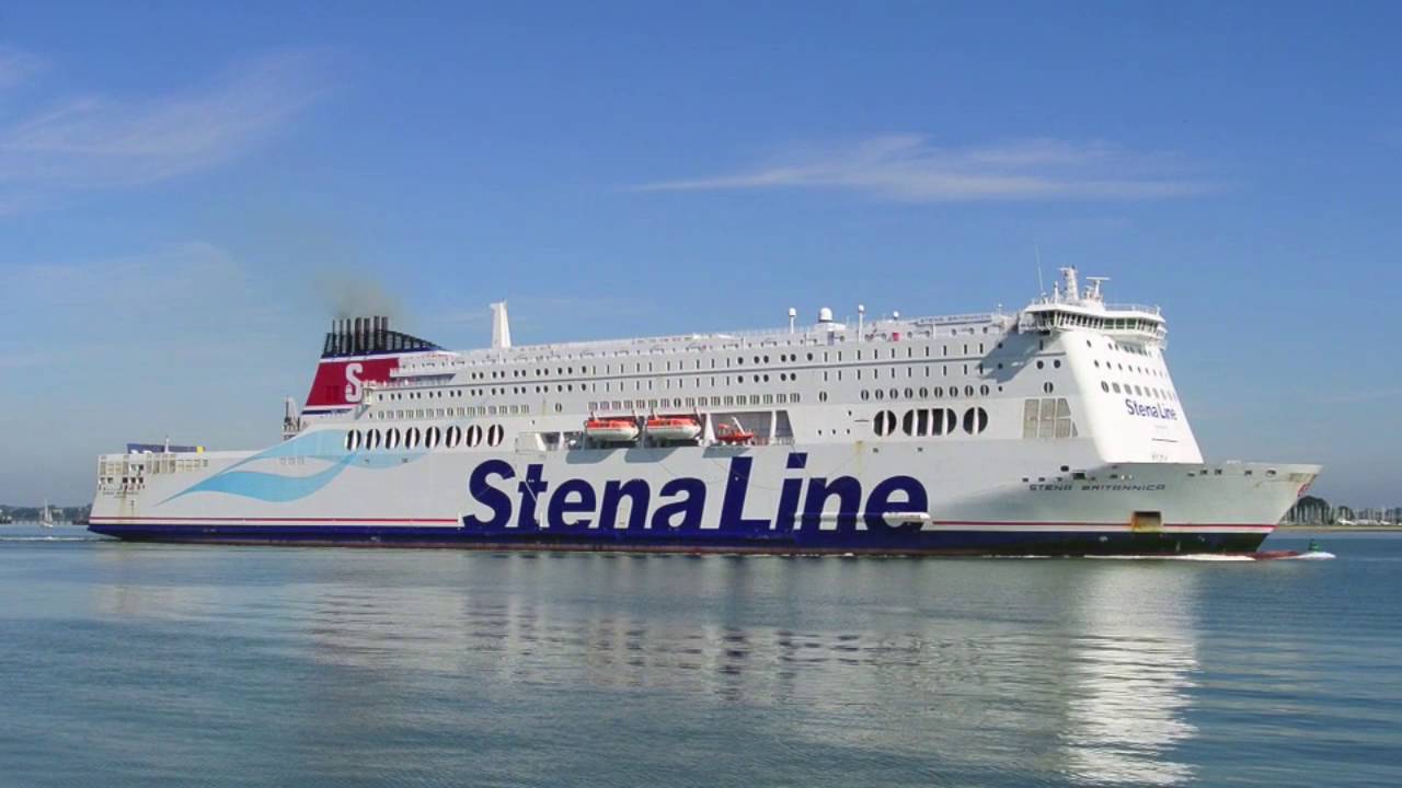 Stena Britannica sails from Harwich International Port, 4th July 2016 ...