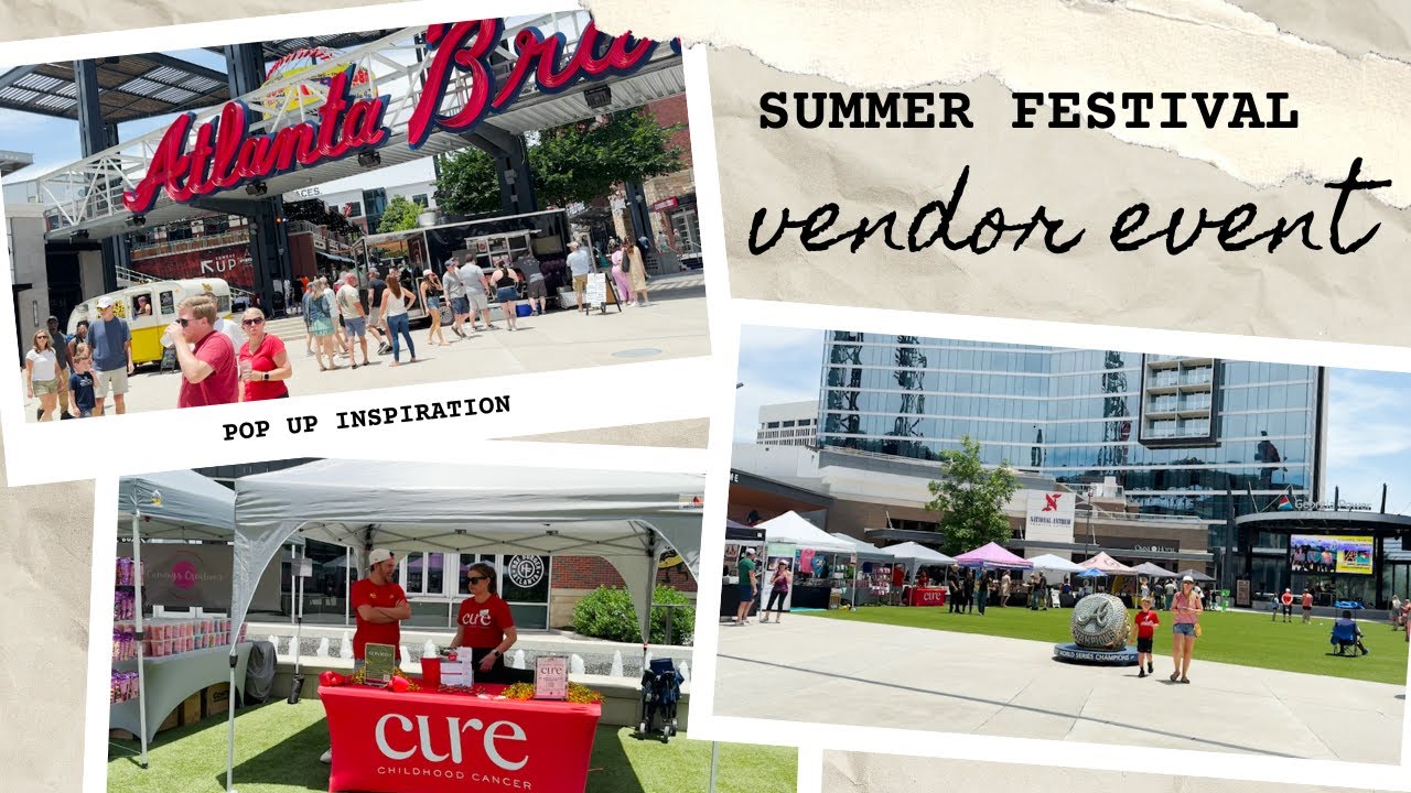 Inspiration From a Summer Vendor Event Festival | Baseball Stadium ...