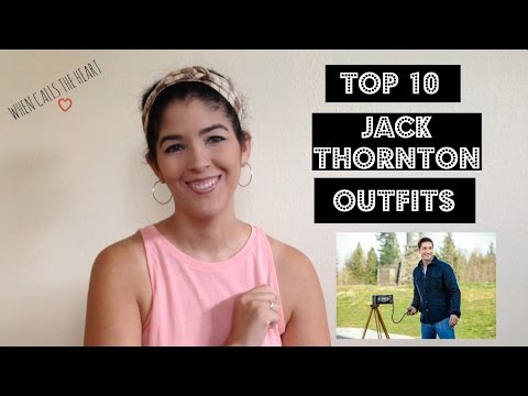 TOP 10 JACK THORNTON OUTFITS- WHEN CALLS THE HEART - YouTube