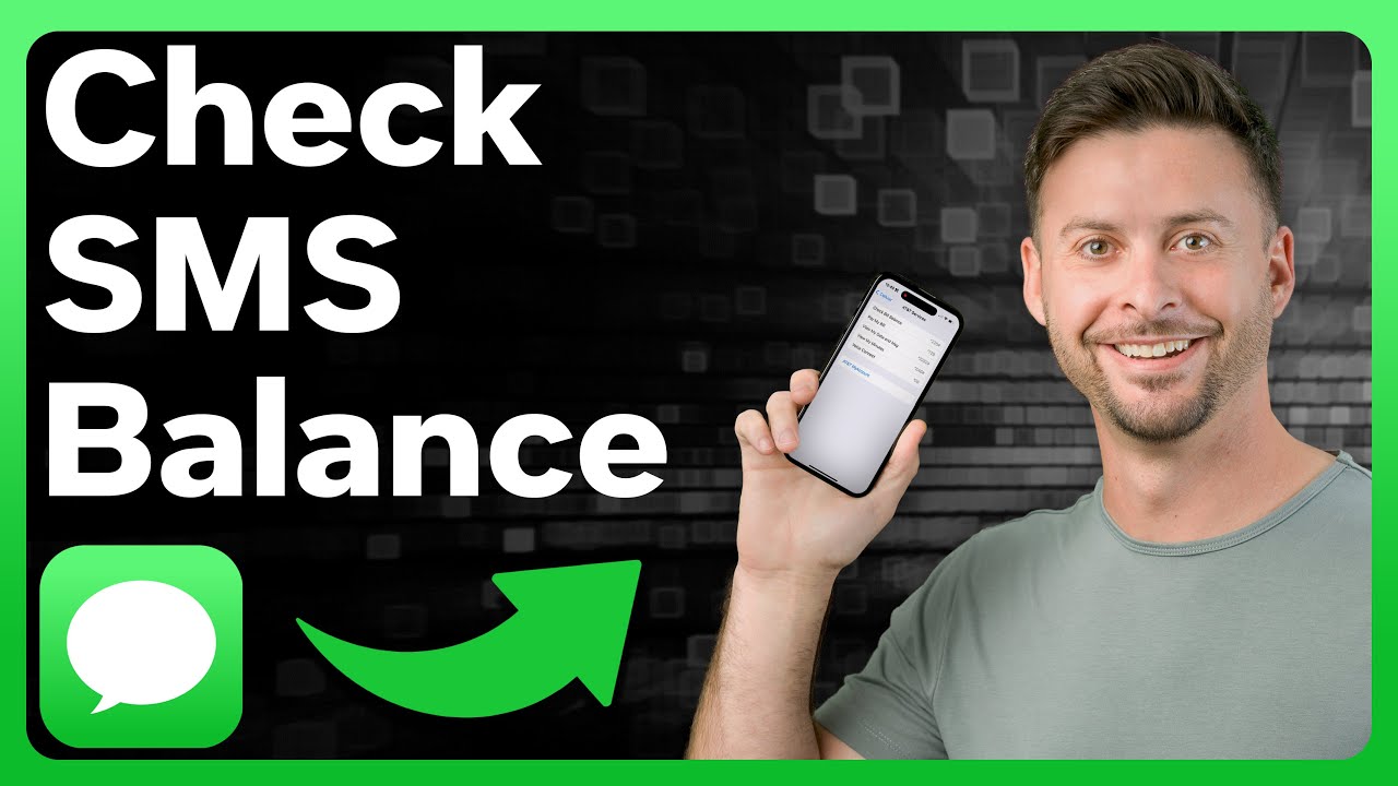 How To Check SMS Balance On Phone - YouTube