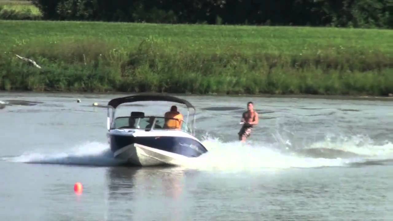 Adam Reed 2010 Nationals Waterski, Chicago, Trick - YouTube