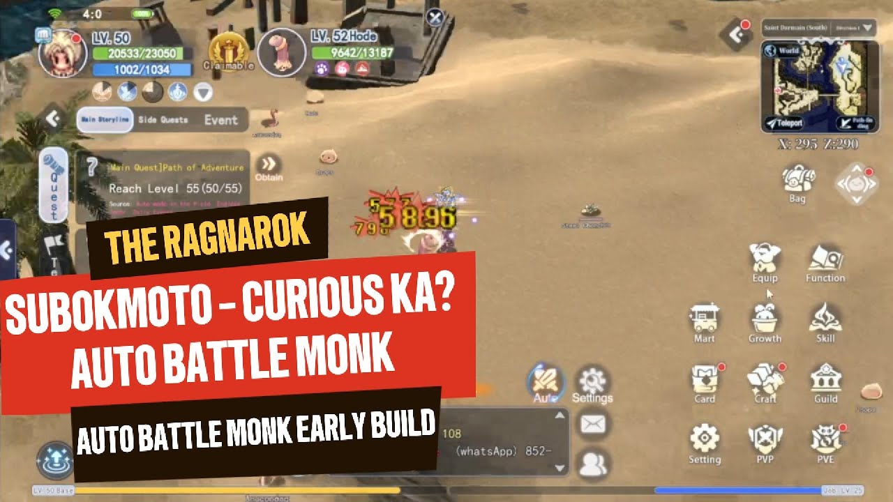 Auto Attack Monk Build Experiment- Subokmoto, Curious ka ba? # ...