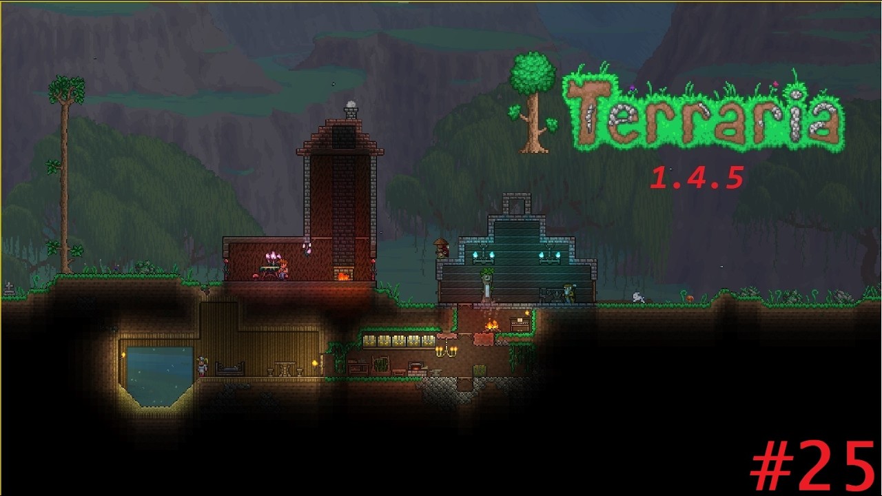Let's Play Terraria 1.4.5 - Master Mode - Ep.25 - Ash wood and Hell ...