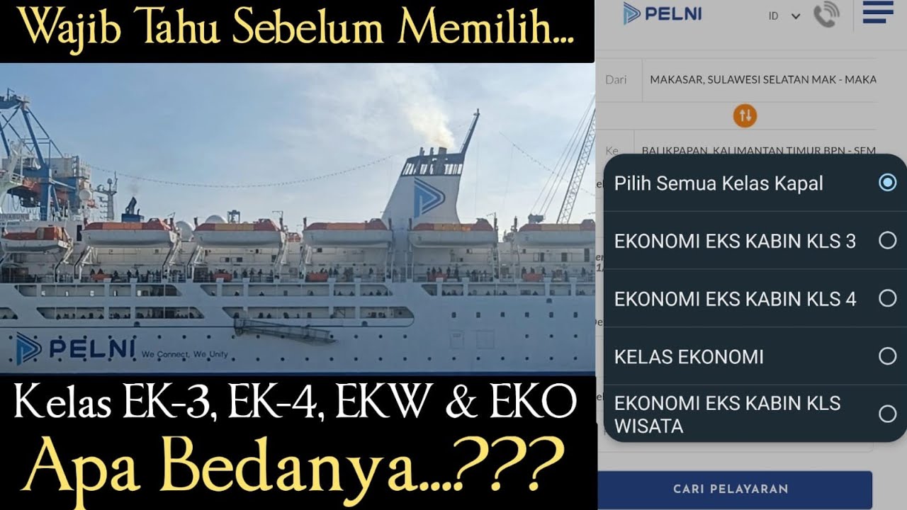 (Episode 211) Apa Bedanya Antara Eko-3, Eko-4, EKW dan Kelas Ekonomi di ...