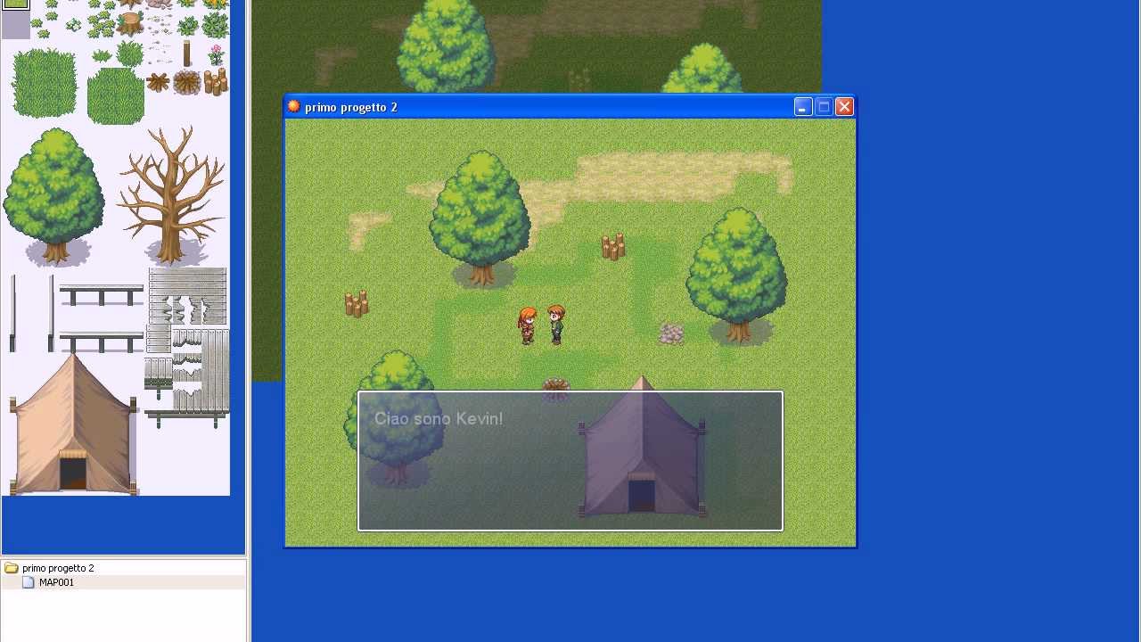 Tutorial base 1 per RPGMaker Xp by 1540AZ in italiano - YouTube