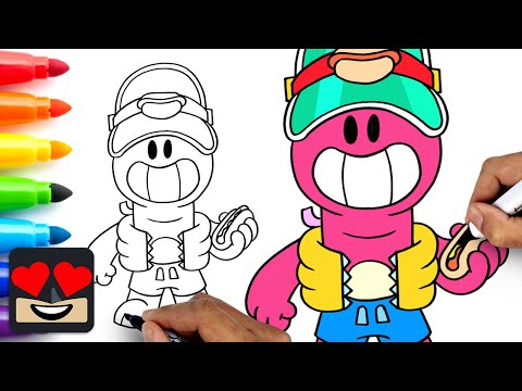 How To Draw Doug ⭐️ Brawl Stars