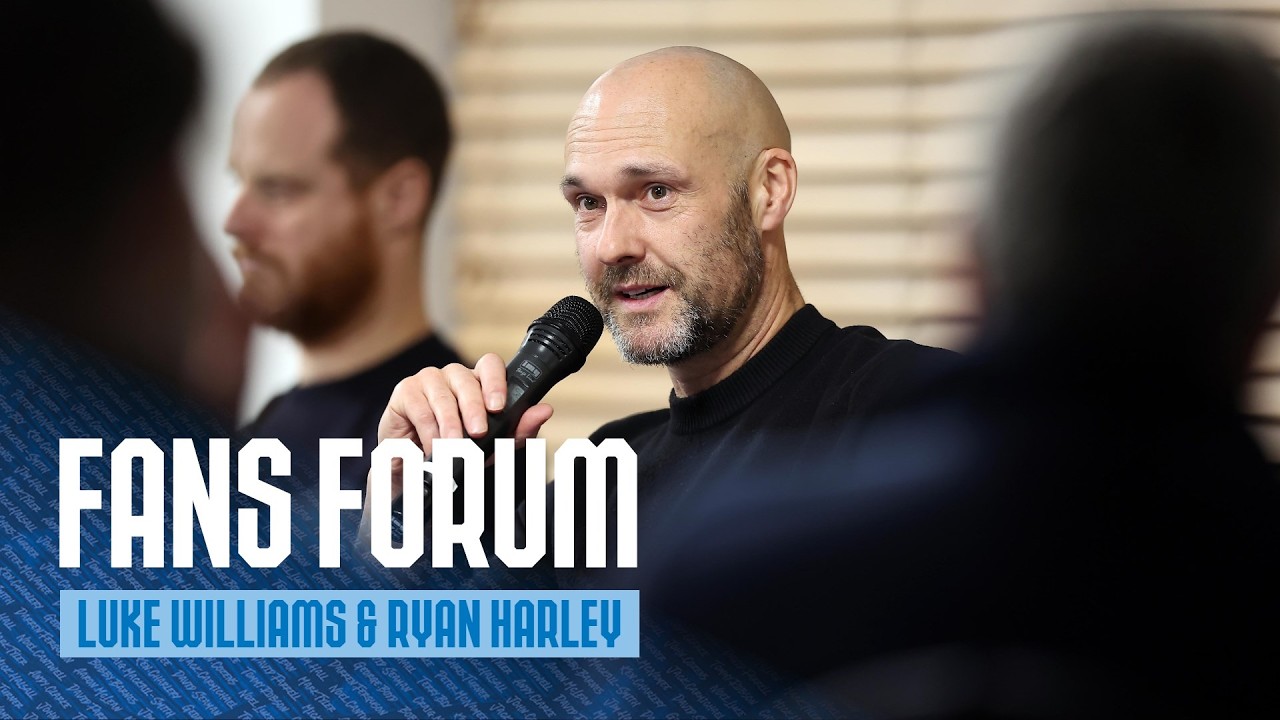 Fans Forum: Luke Williams & Ryan Harley - YouTube
