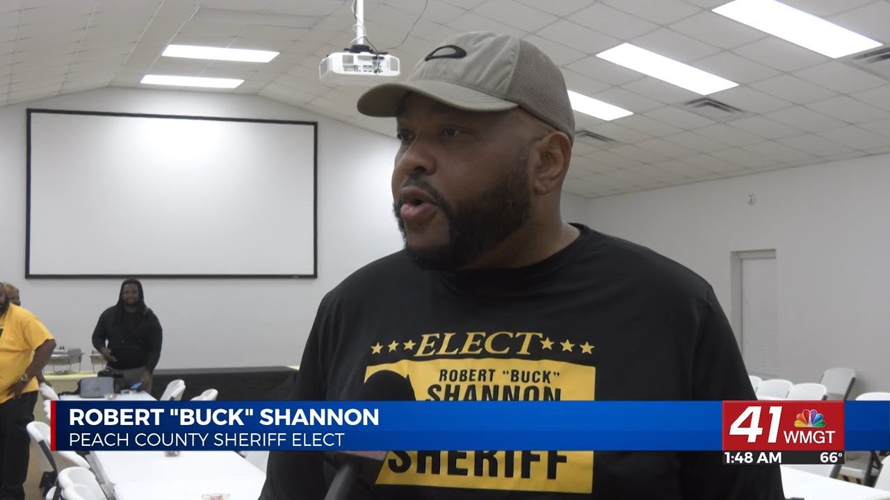 Decision 2024: Robert ‘Buck’ Shannon elected Peach County Sheriff - YouTube