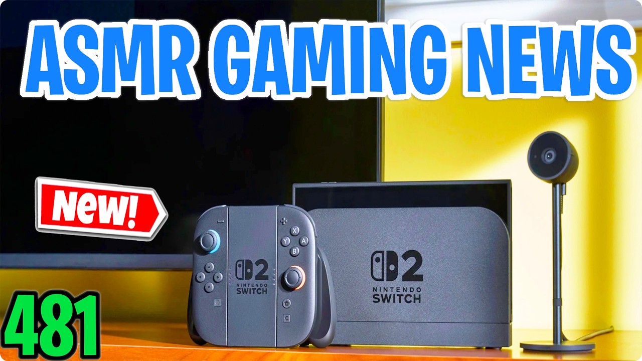 ASMR Gaming News Nintendo Switch 2, Mario Kart World, Donkey Kong ...