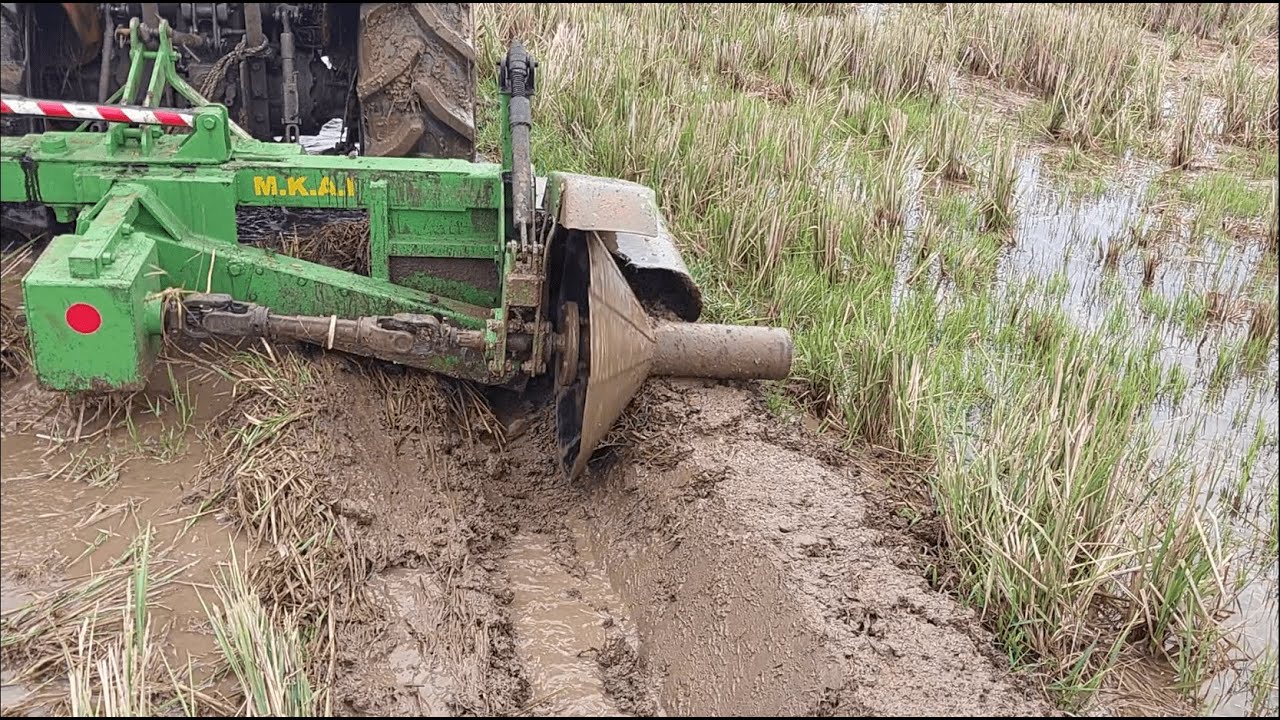 Agricultural Ridge Plastering Machine | New Farming Technology ...